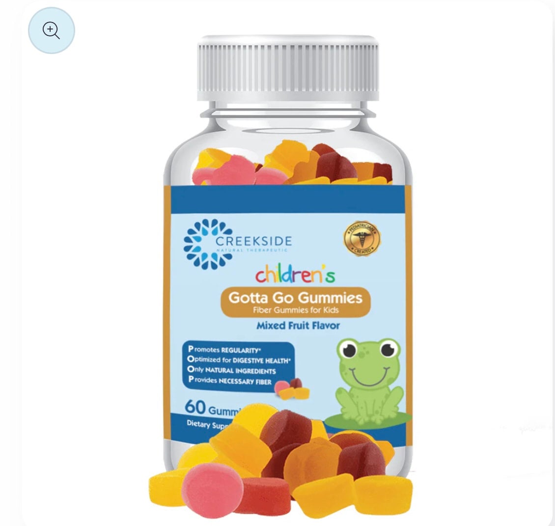 Creekside Naturals Gotta Go Gummies Fiber Gummies for Kids 60ct | Well Kept